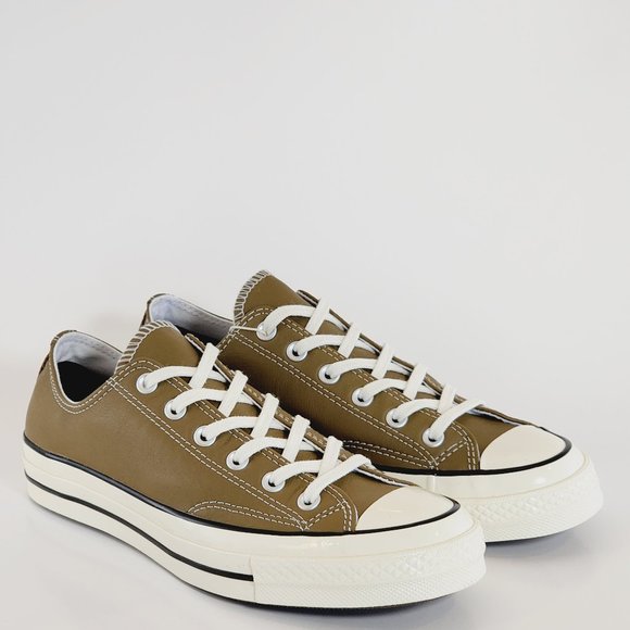 Converse | Shoes | Converse Chuck 7 Ox Sand Duneegretblack Leather ...